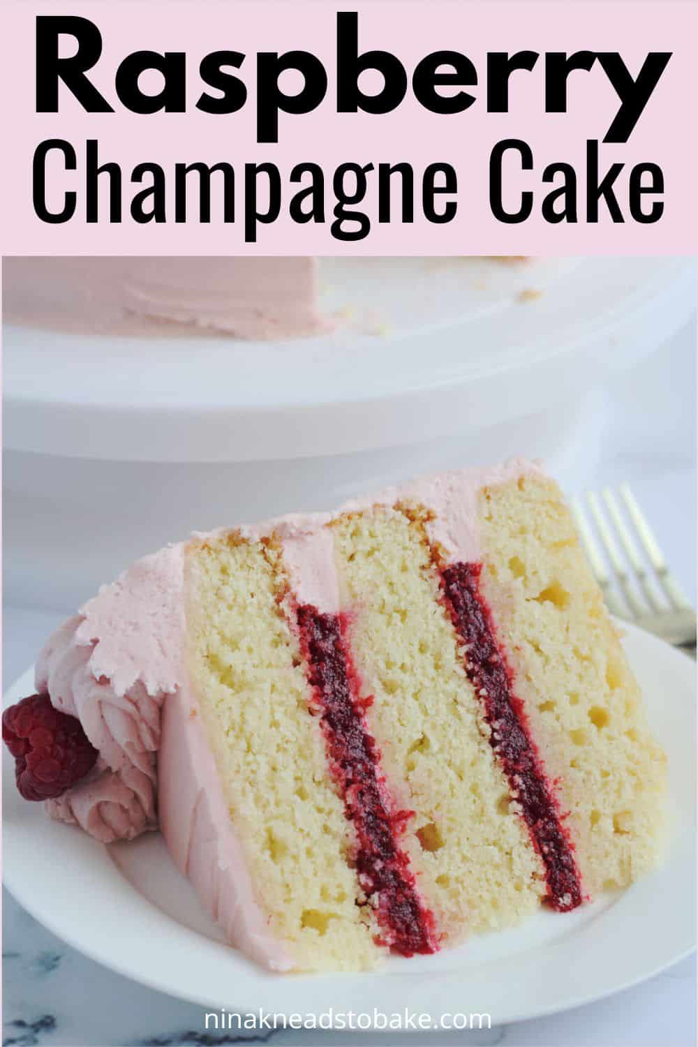 Raspberry Champagne Cake – Nina Kneads to Bake