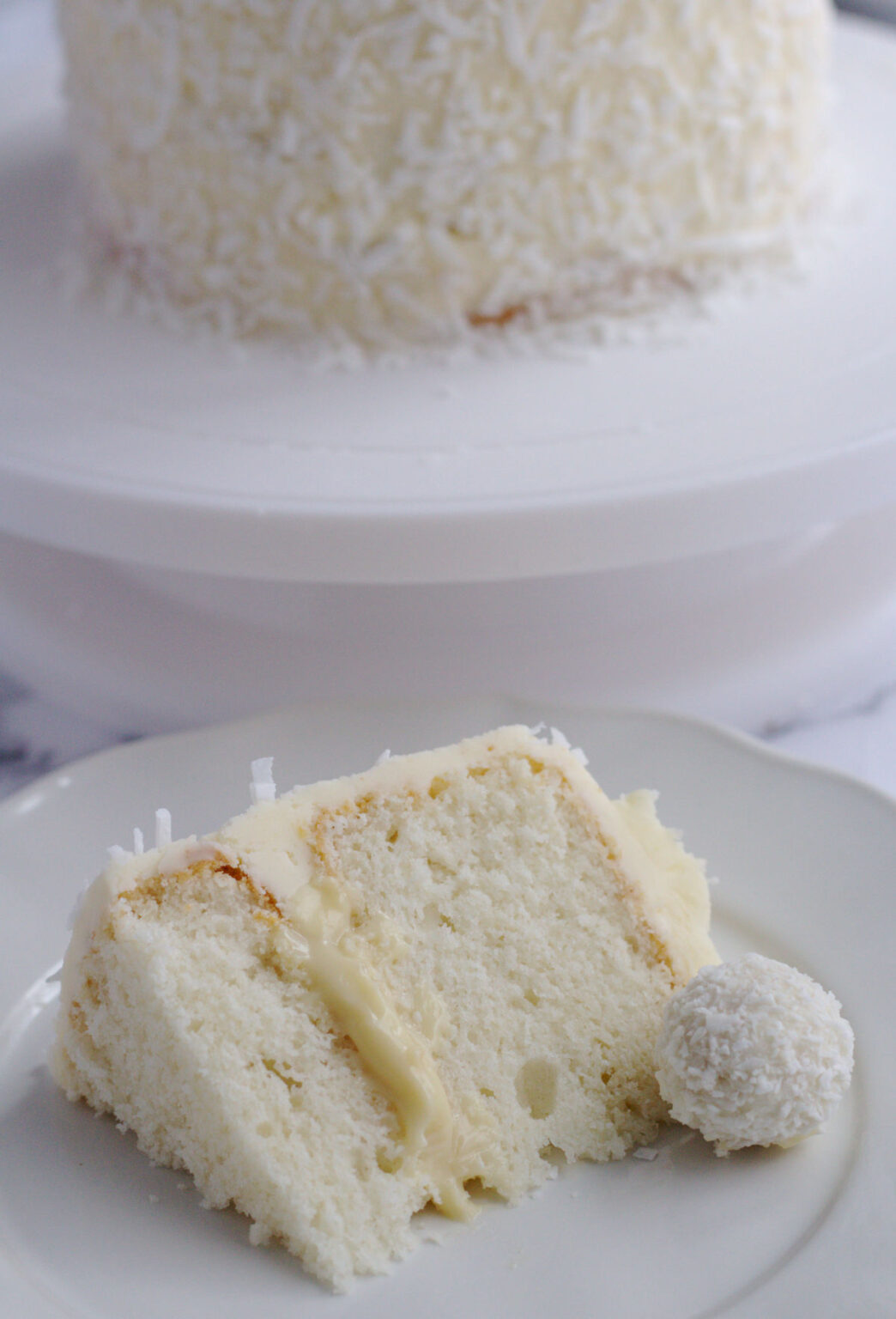 Ferrero Raffaello Cake – Nina Kneads to Bake